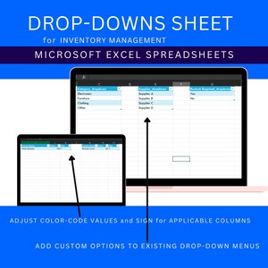 Inventory Management Excel Template: Stock Tracker Dashboard (digital Download) - Etsy