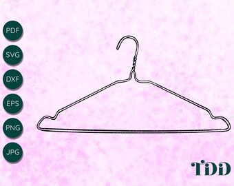 Metal Clothes Hanger - Etsy