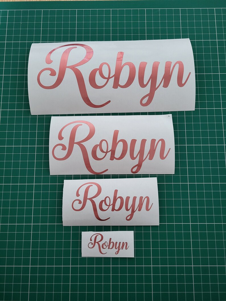 Personalised Vinyl Decal Label - Etsy