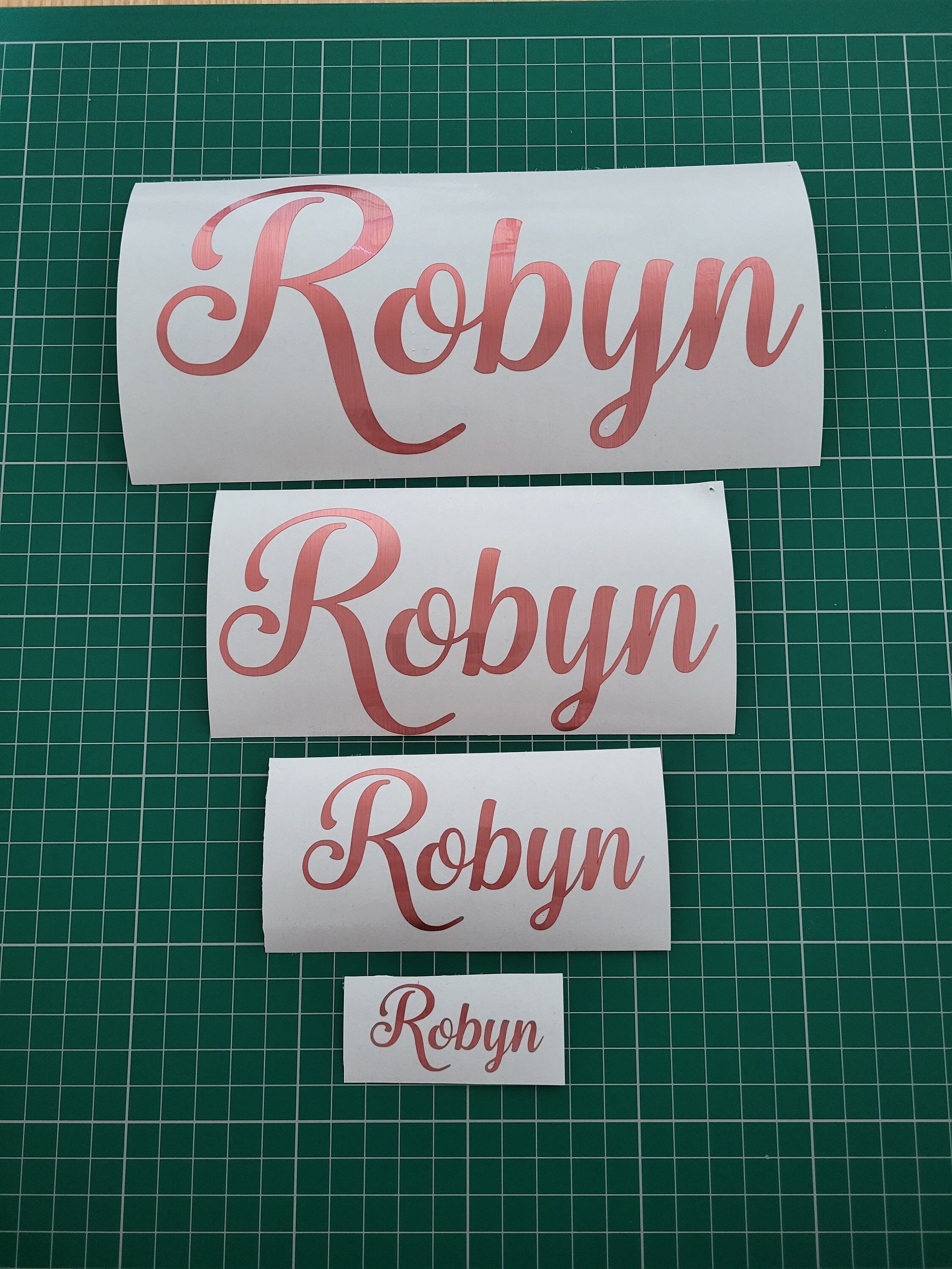 Personalised Vinyl Decal Label - Etsy