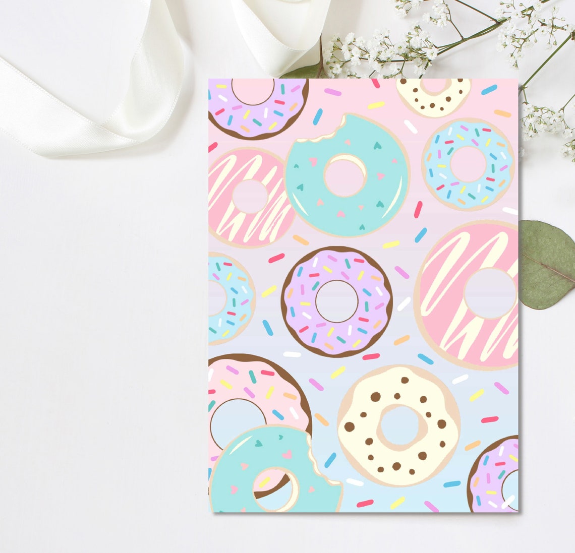 Editable Donut Invitation Donut Grow up Invitation Template | Etsy