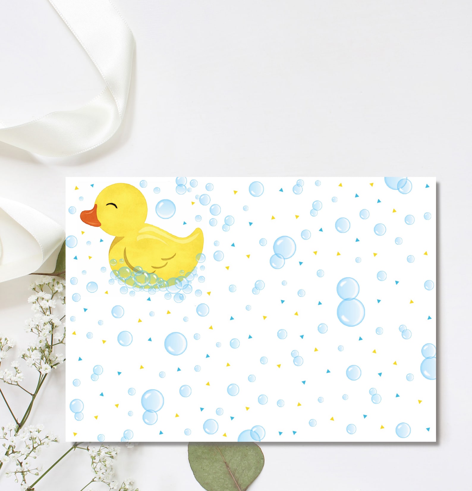 Editable Rubber Duckie Invitation Duck Birthday Invitation - Etsy