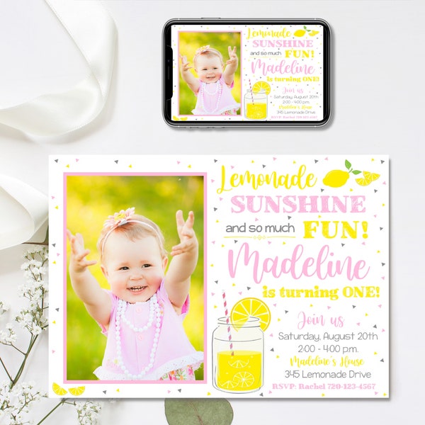 Lemonade Birthday - Etsy