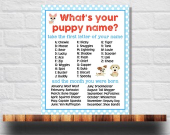 What's Your Wolf Name Printable Wolf Name Game Instant - Etsy