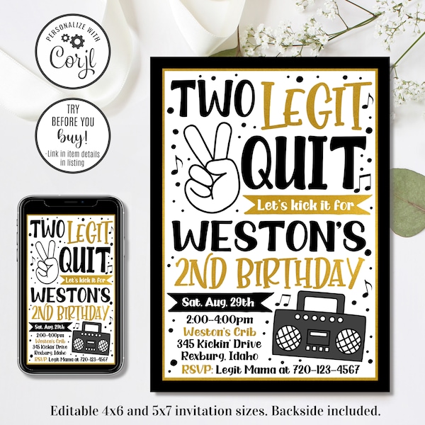 Too Legit to Quit - Etsy