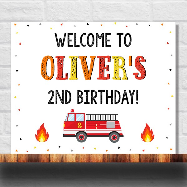 Fireman Poster - Etsy