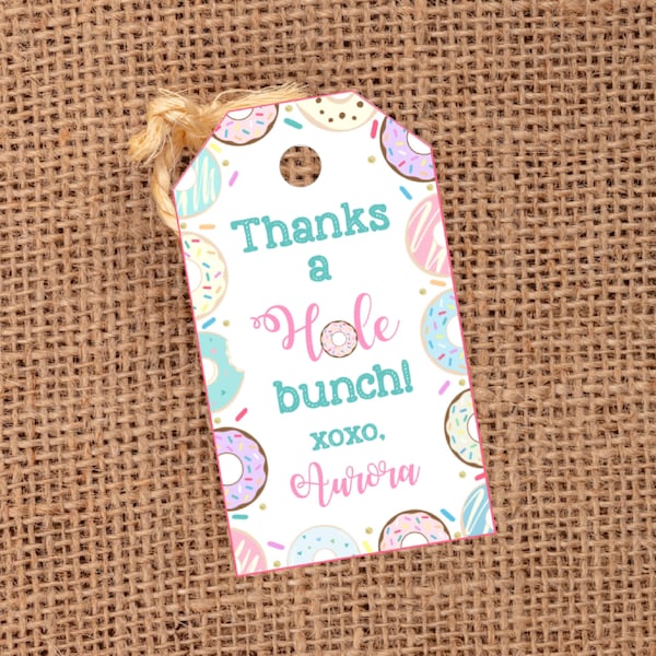 Donut Tag - Etsy