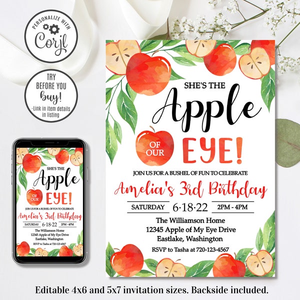 Apple Birthday - Etsy