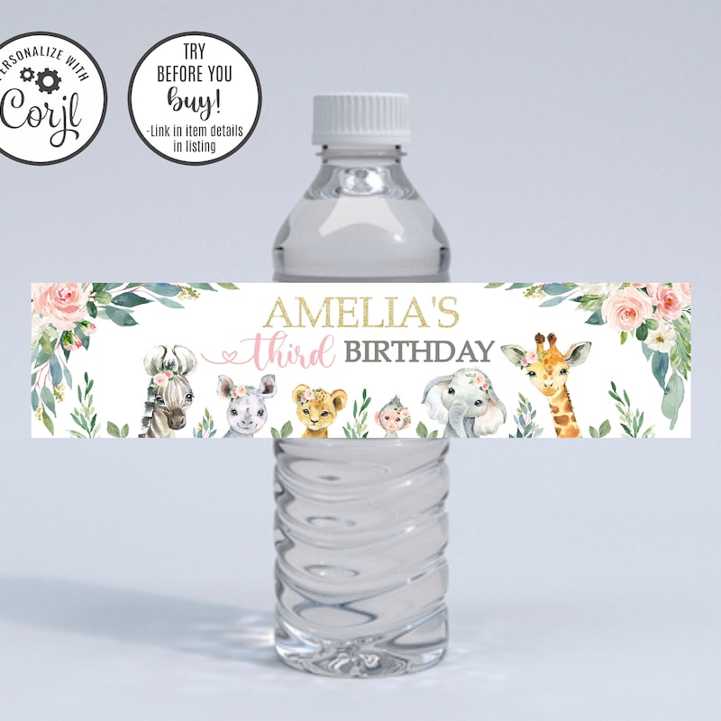 Jungle Labels - Etsy