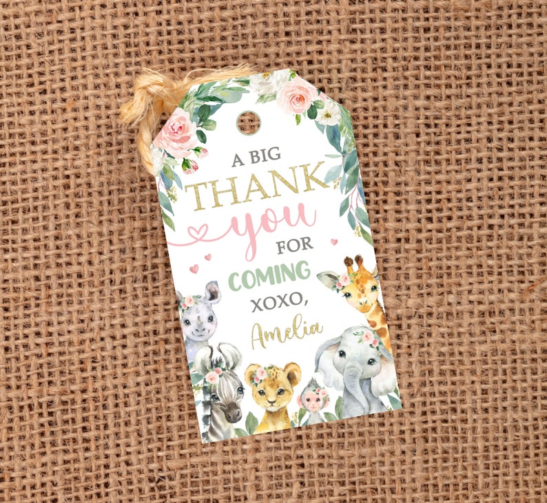 Editable Two Wild Party Favor Tag Wild One Favor Tag Young - Etsy