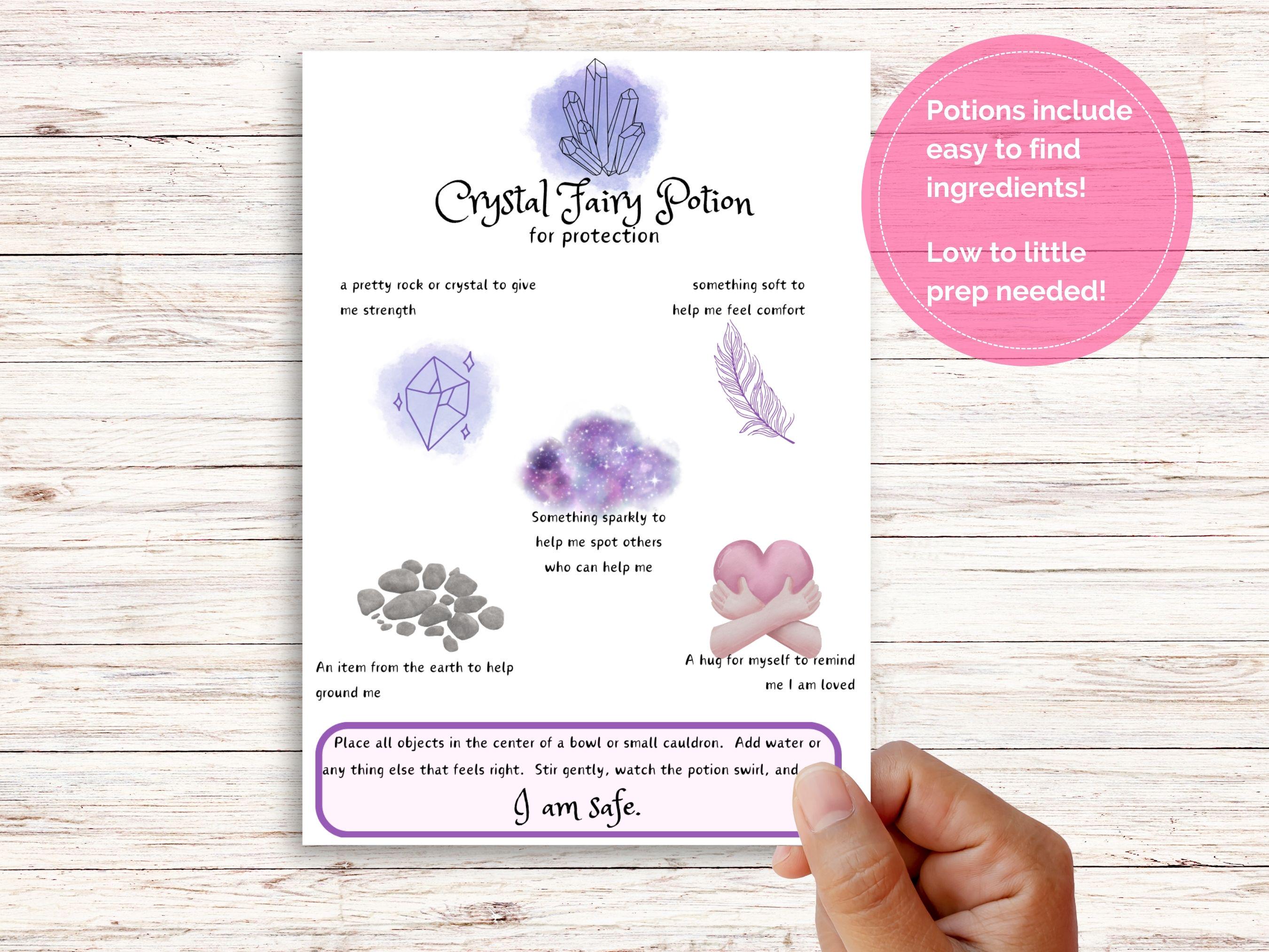 Fairy Potion Cards, Kids Magic Potions, Mud Kitchen Recipe Cards ...