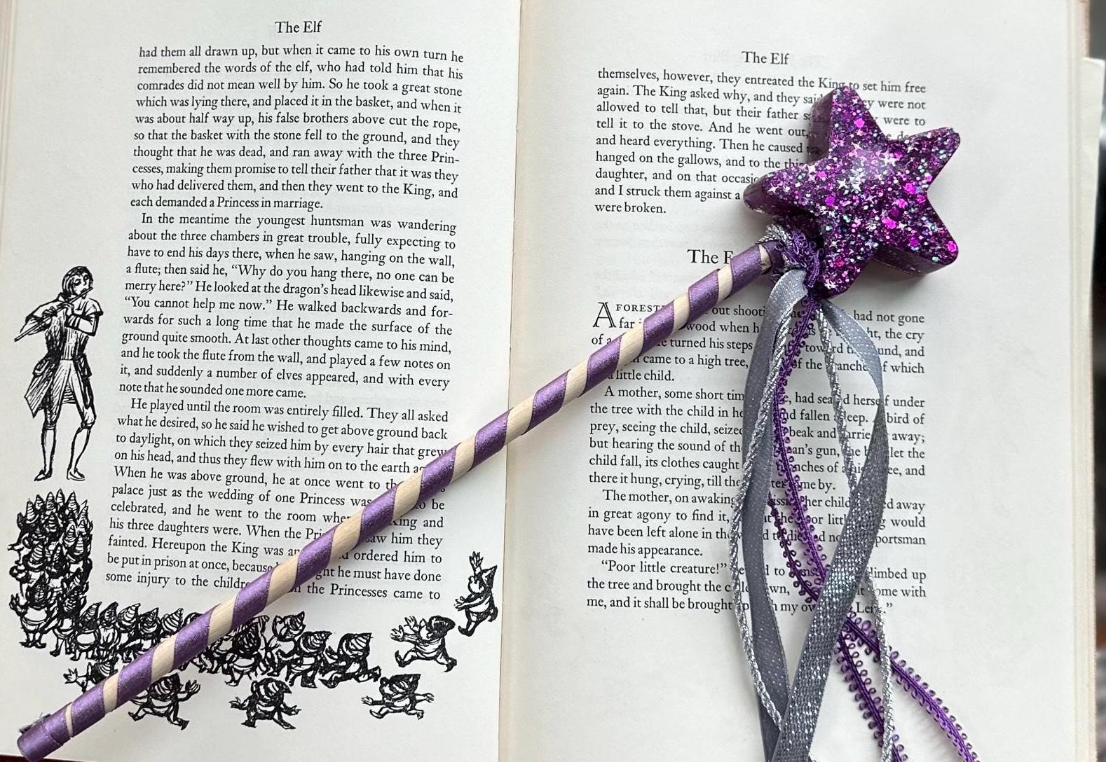 Fairy Wand, Handmade Magic Wand, Tween Birthday, Older Kids Gift, Unique Girls Present, Pretend ...