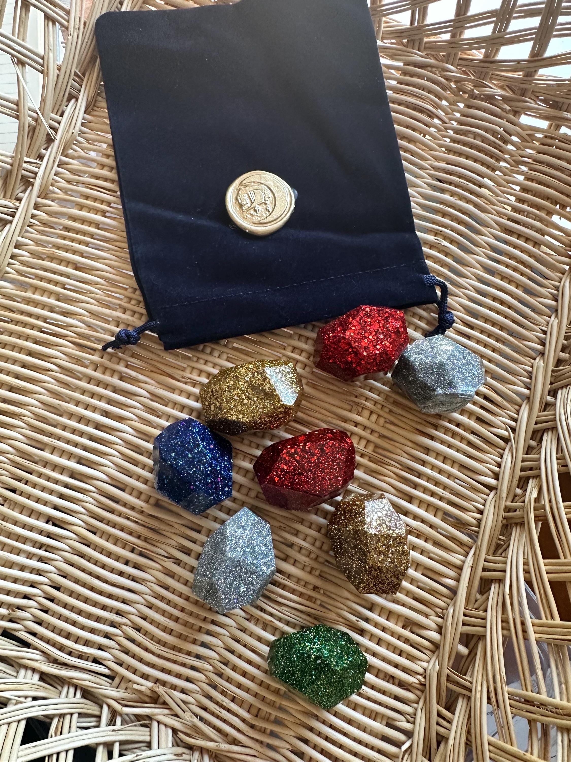 Handmade Glitter Treasure Gems, Pirate Jewels, Boys Birthday Gift - Etsy
