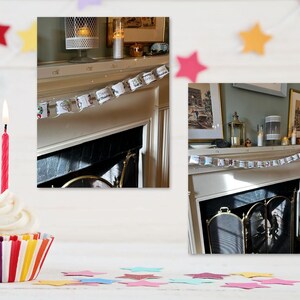 Birthday Countdown, Birthday Paper Chain, Printable Kids Countdown ...