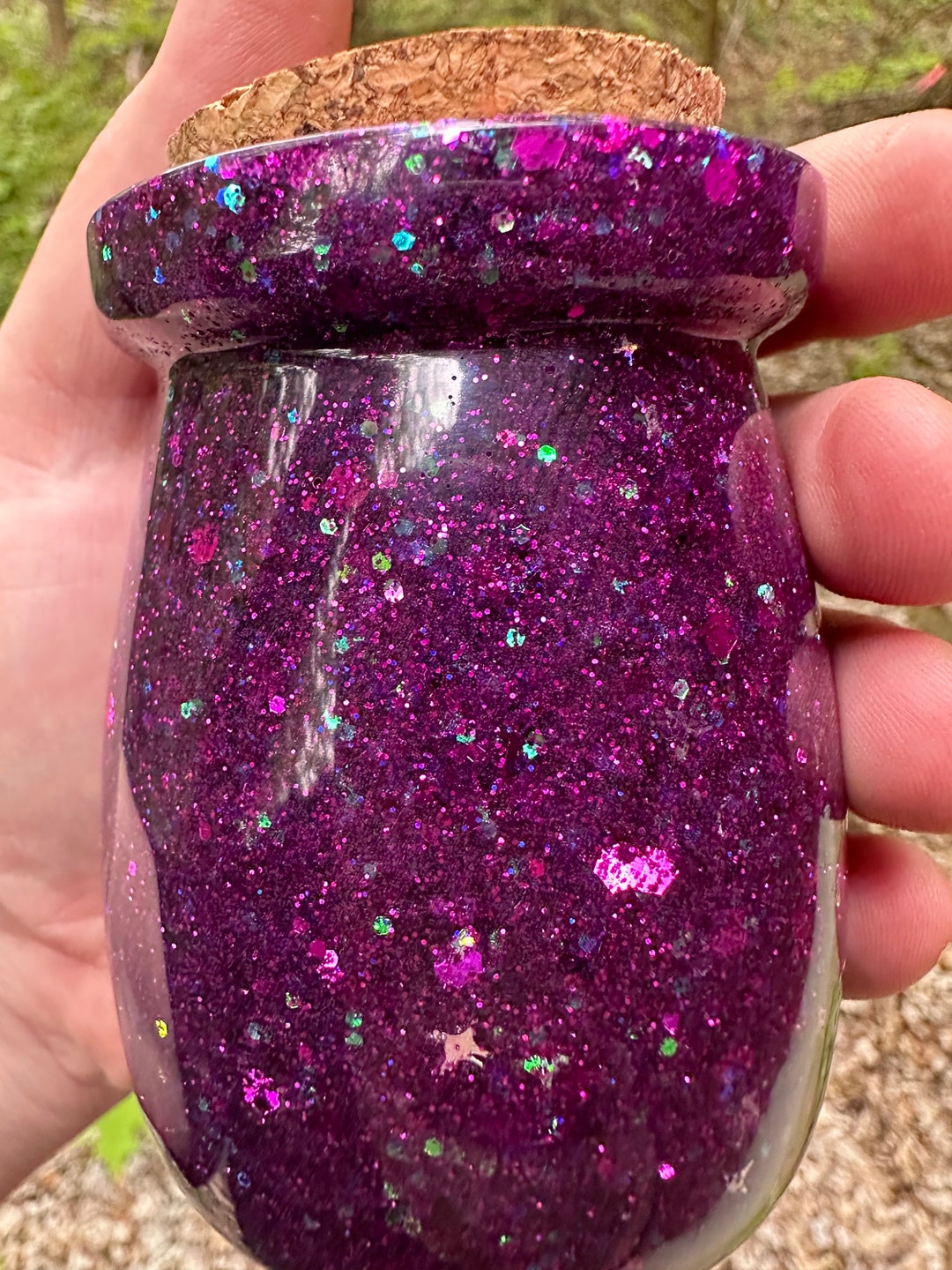 Magic Potion Jar, Glitter Jar, Fairycore Decor, Fairy Jar, Magical Kids ...