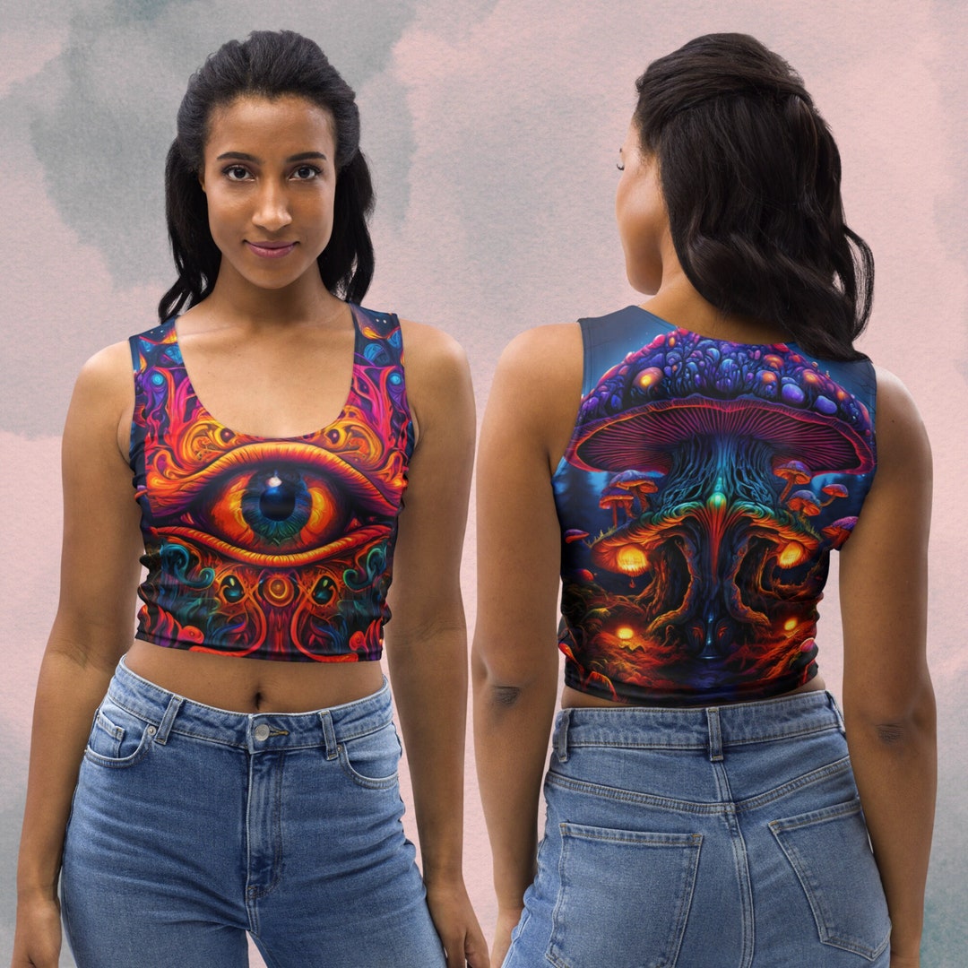 Cyclops Cove, Trippy Shirt, All Seeing Eye, Burning Man Clothing, Size ...