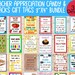 Teacher Appreciation Gift Tags Bundle: Candy & Snack Designs (digital ...