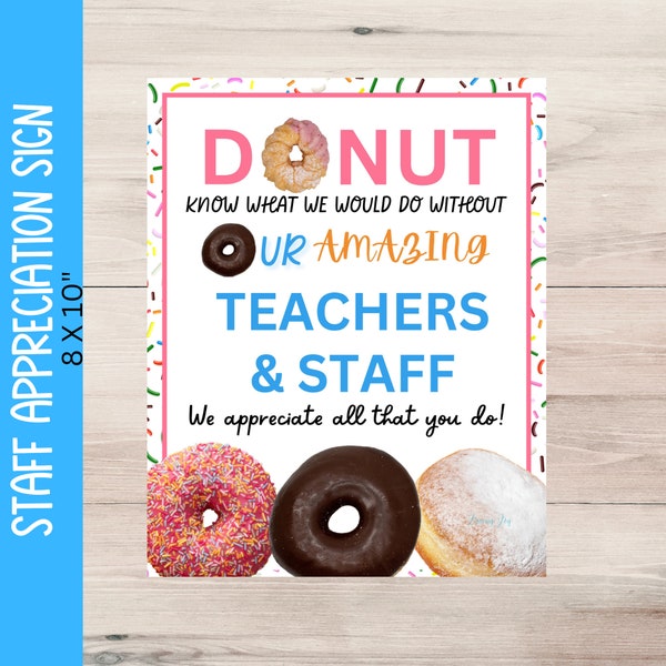Donut Sign - Etsy