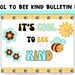 SUMMER BULLETIN BOARD Kit|cool to Bee Kind Bulletin Board|school ...