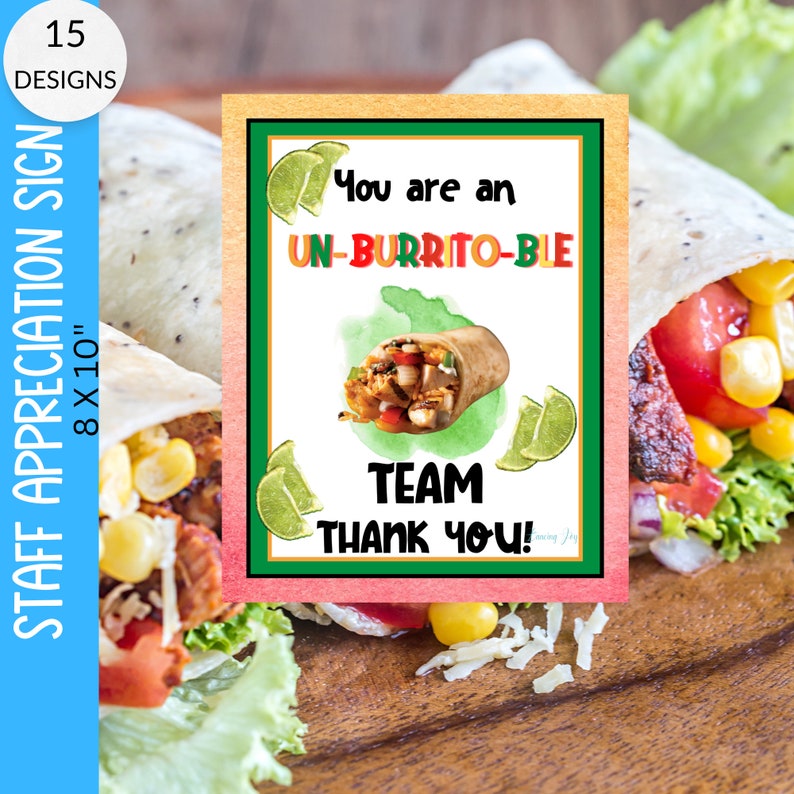 15 TEACHER APPRECIATION Snack & Treat Signs Bundle|staff and Employee ...
