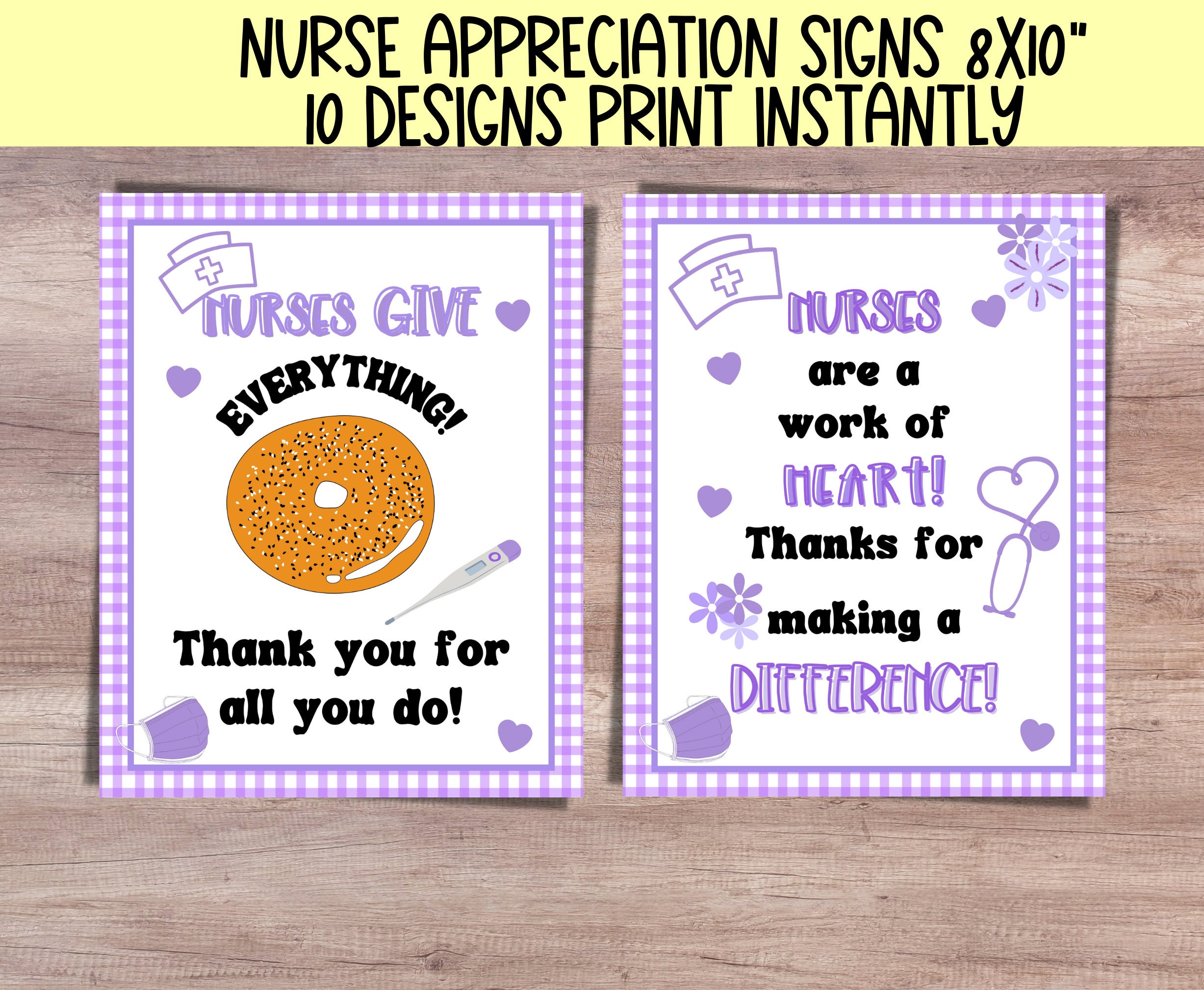 10 NURSES APPRECIATION Week|nurses Appreciation Snack & Treat Staff ...