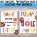 10 TEACHER APPRECIATION Snack & Treat Signs Bundle|staff and Employee ...