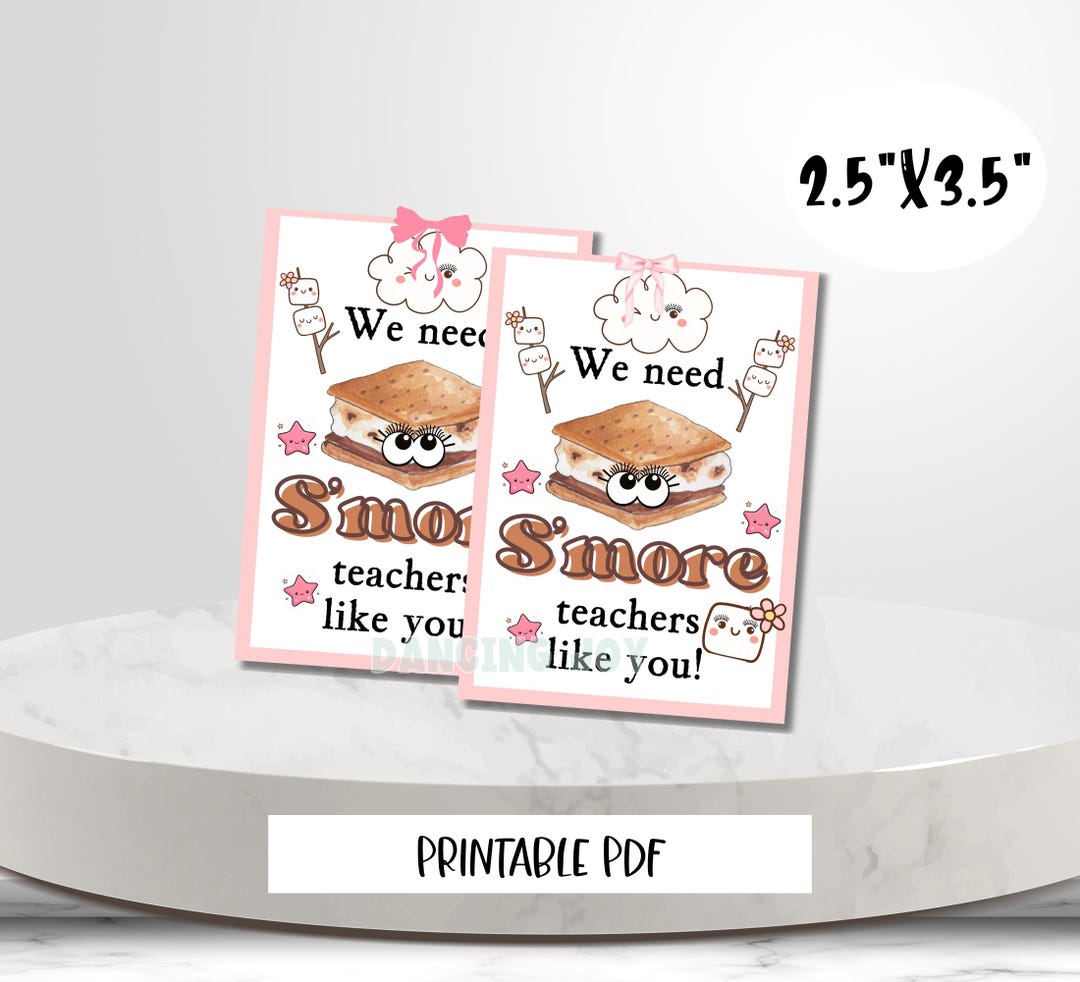 S'more TEACHER Appreciation Gift|sunday School Staff Nurse Employee ...