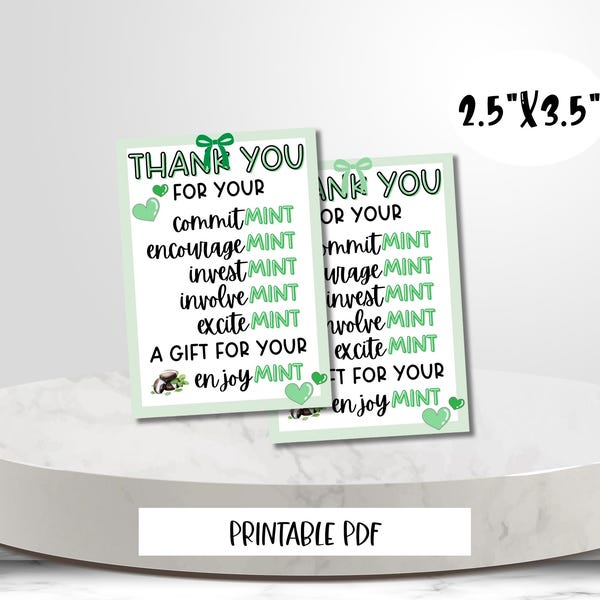 Mint Candy Sayings - Etsy