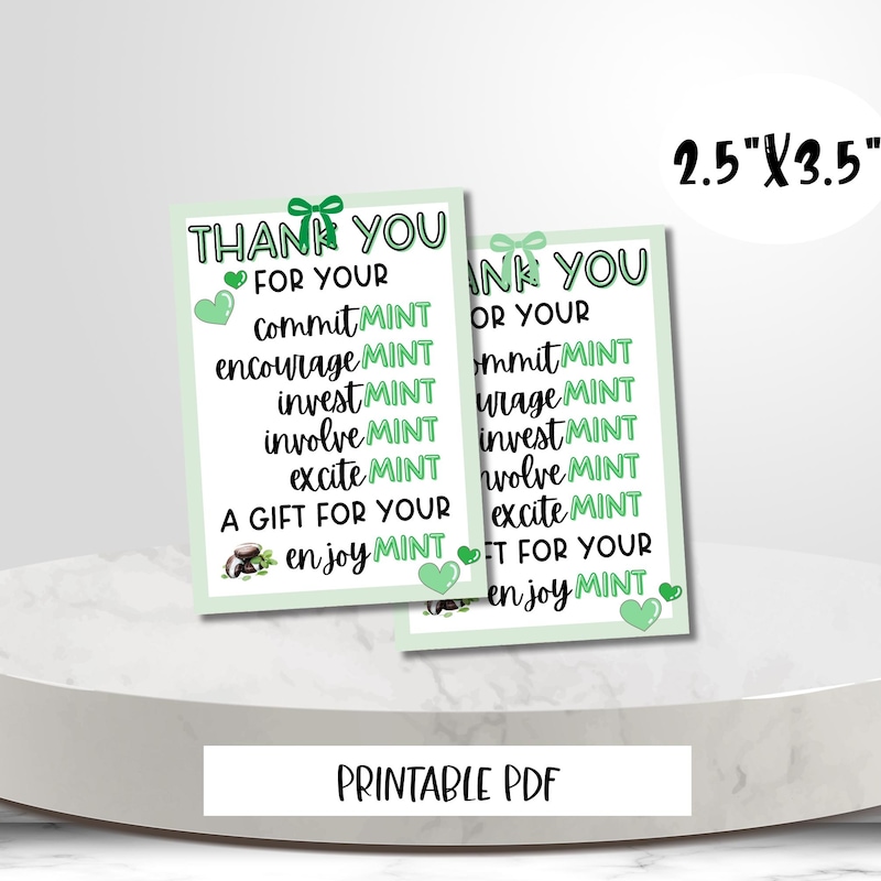 Mint Candy Sayings - Etsy