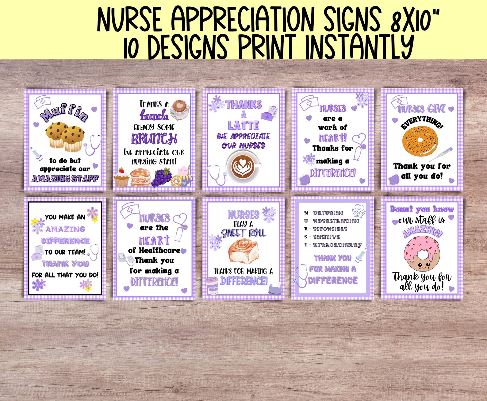 10 NURSES APPRECIATION Week|nurses Appreciation Snack & Treat Staff ...