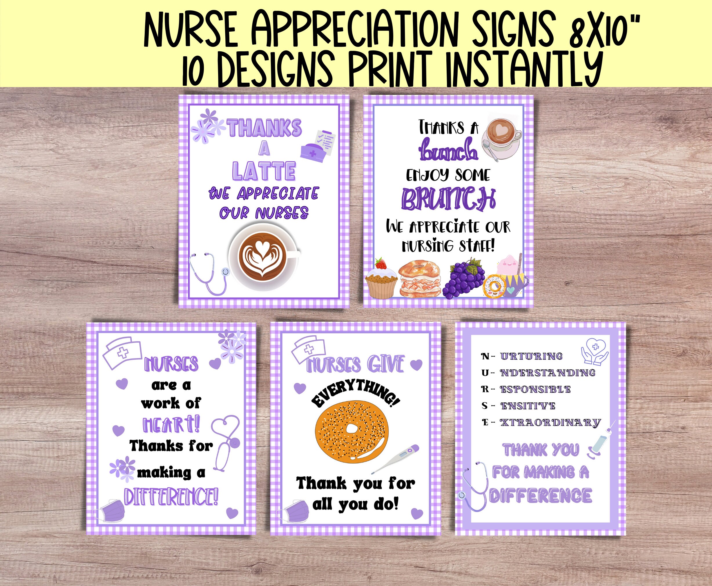 10 NURSES APPRECIATION Week|nurses Appreciation Snack & Treat Staff ...