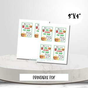 Staff Treat & Candy APPRECIATION Gift Tag|teacher Appreciation Tag ...