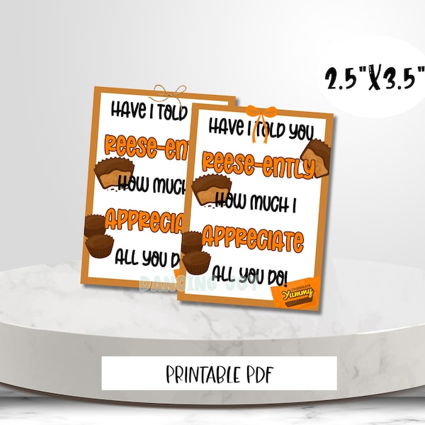 Reeses Teacher Appreciation - Etsy
