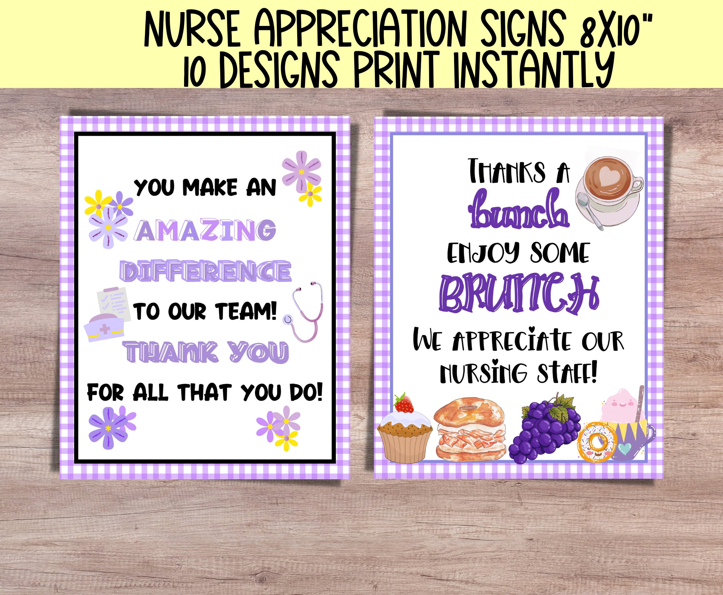 10 NURSES APPRECIATION Week|nurses Appreciation Snack & Treat Staff ...