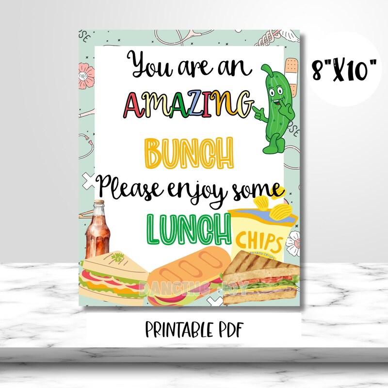 Lunch Room Signs - Etsy