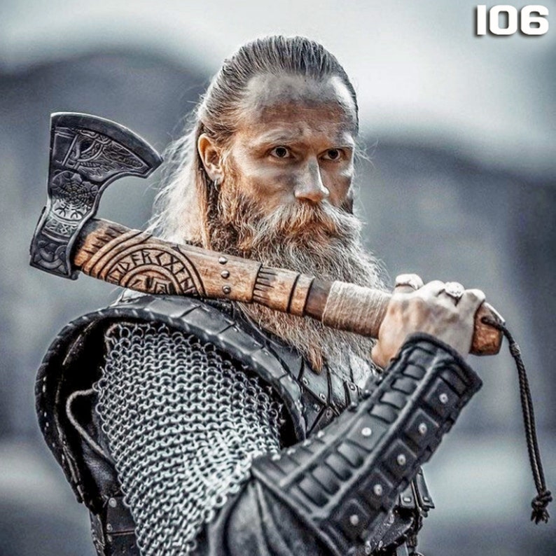 Custom Hand Forge Viking Axe Carbon Steel With Engraved - Etsy Canada