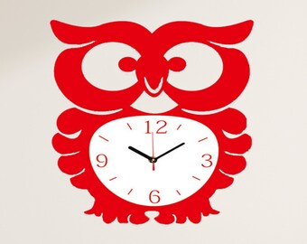 Laser Cut Owl Clock - Etsy