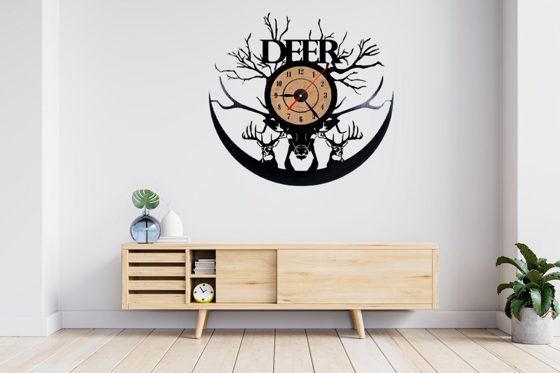 Deer, SVG DXF, Animals Cut File Laser, Dxf for Plasma, Grizzly Deer Cnc ...