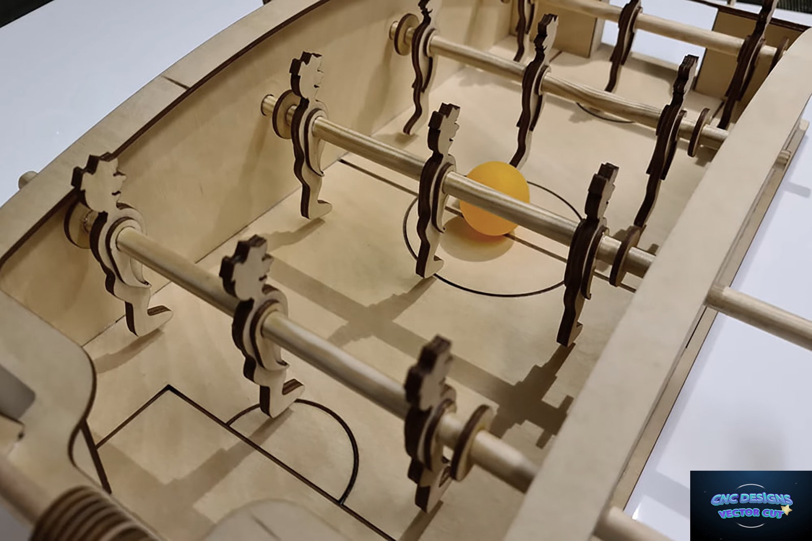 Laser Cut Soccer Football Game Table 3mm Plywood CNC File - Etsy UK