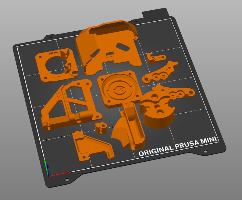 Prusa MK3S+ to MK4 3D Printer Printed Parts Upgrade Kit - Etsy