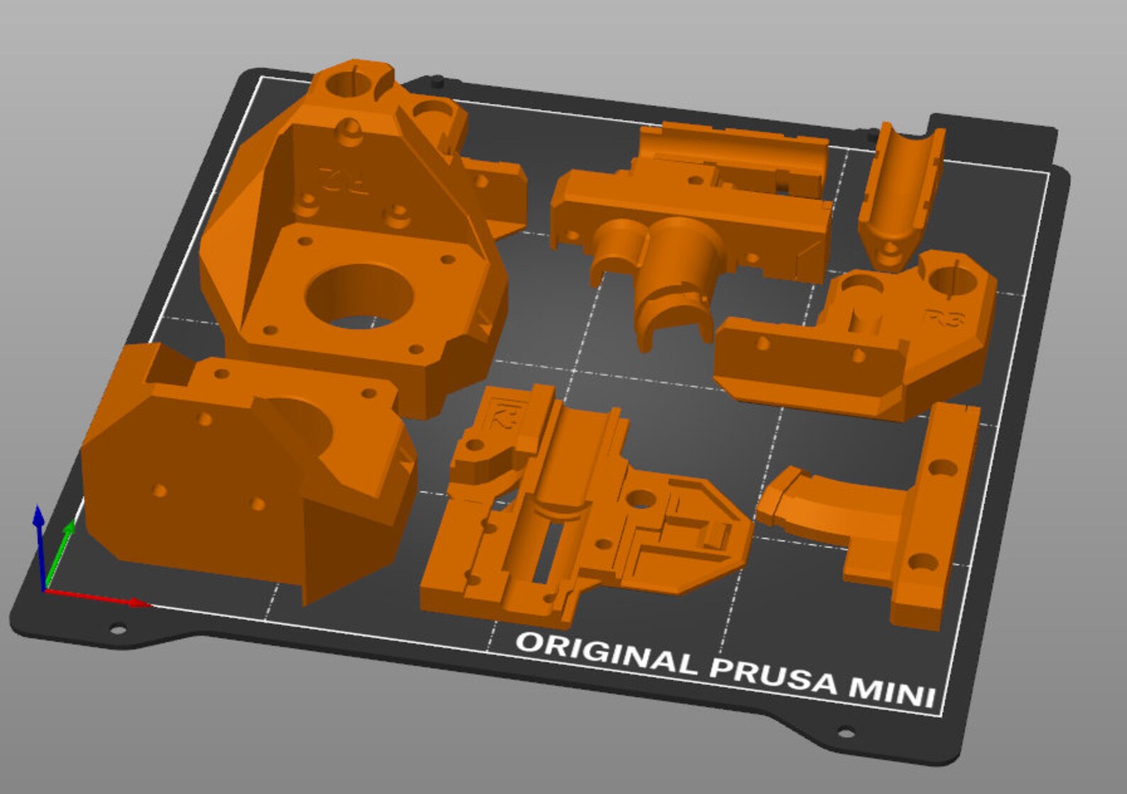Prusa MK3S+ to MK4 3D Printer Printed Parts Upgrade Kit - Etsy