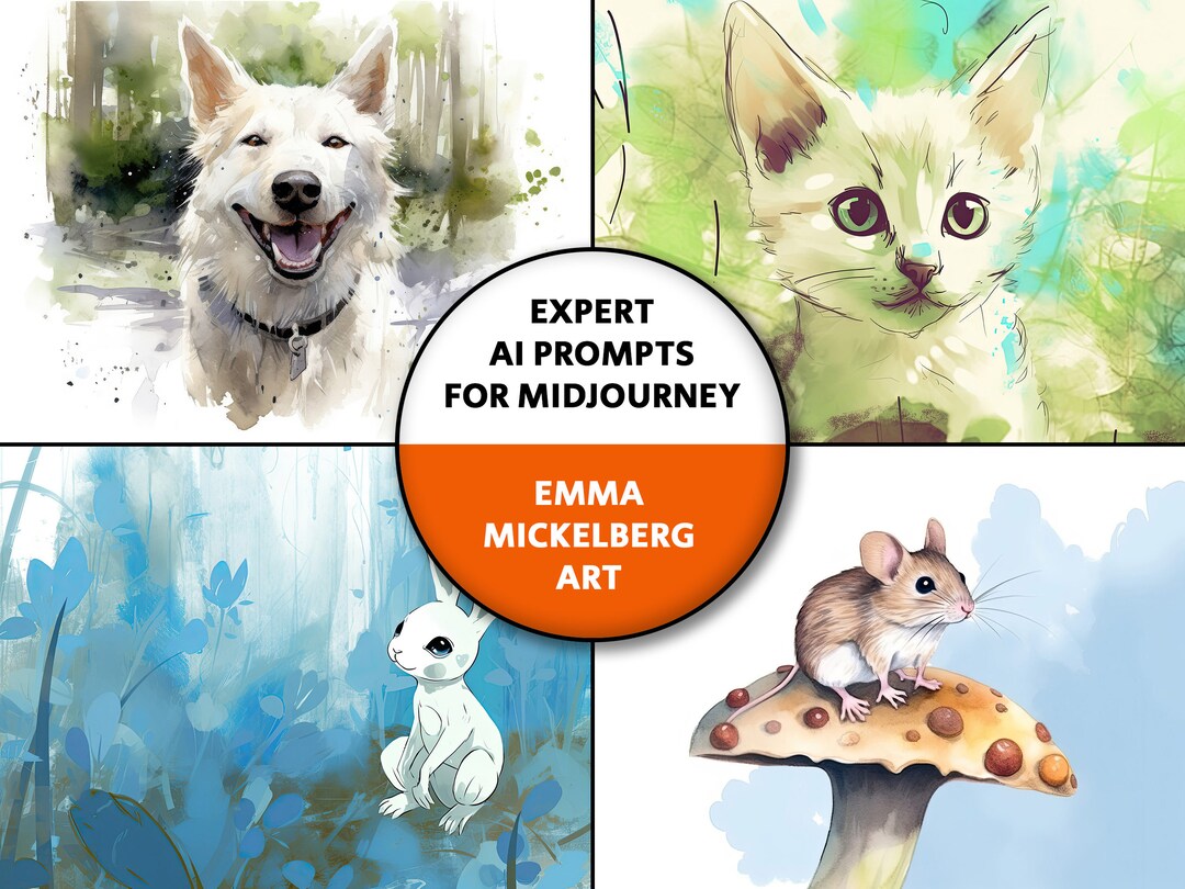 Midjourney Prompt Animal AI Prompt Midjourney Guide Animal - Etsy