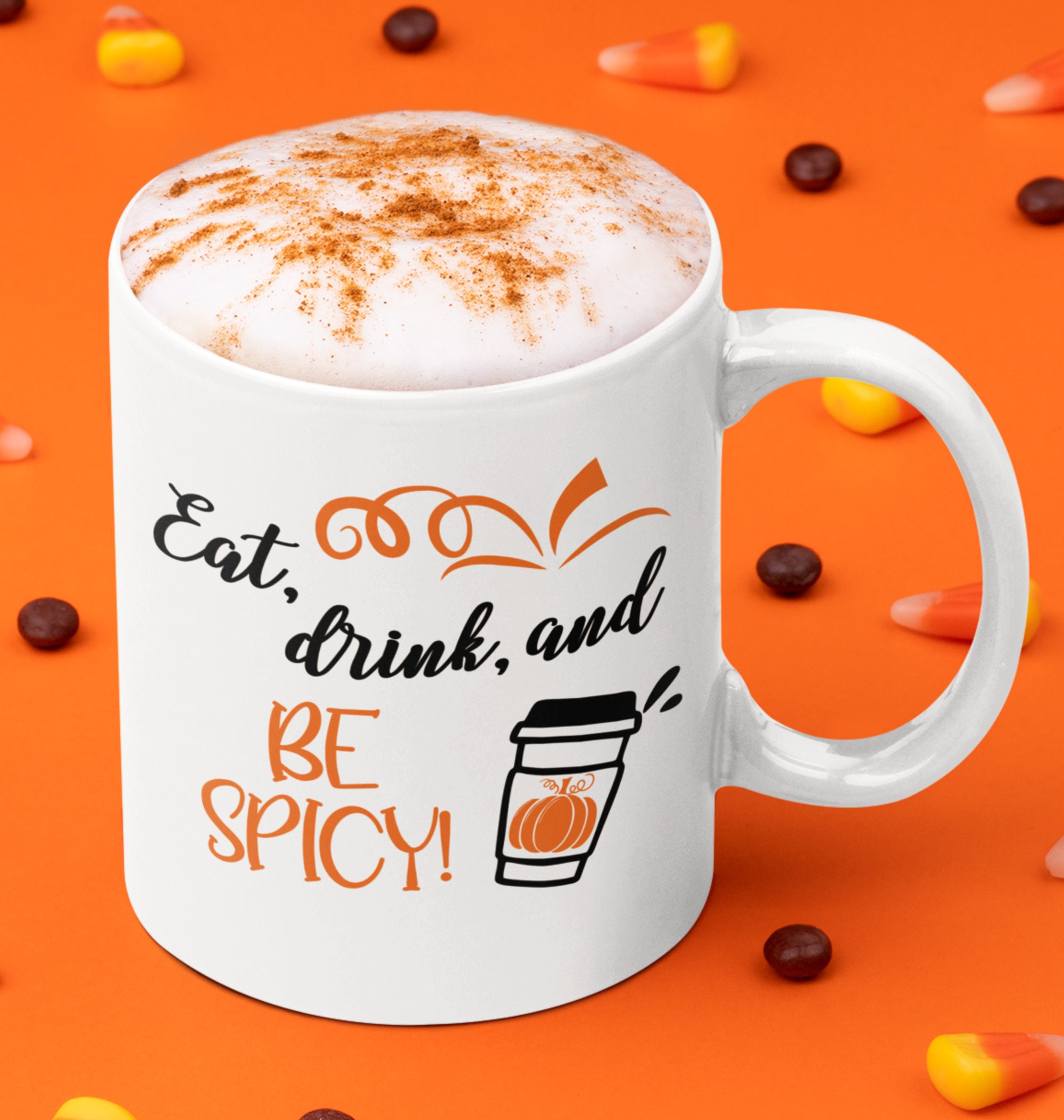 Eat Drink and Be Spicy SVG Digital Download Cut File for - Etsy