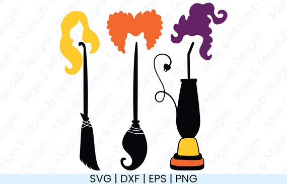 Hocus Pocus Come We Fly SVG Digital Download Cut File for - Etsy