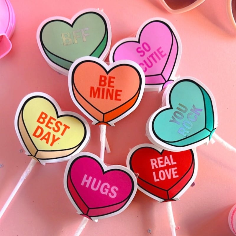 Heart Lollipop - Etsy