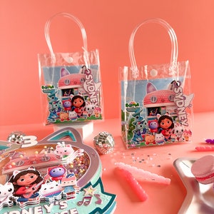 Personalized Gabby's Dollhouse Party Favor Bag: 3D Decoration - Etsy