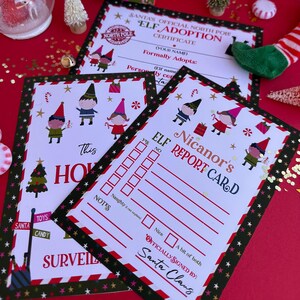 Personalized Plush Elf Christmas Gift: Santa's Helper Kit - Etsy