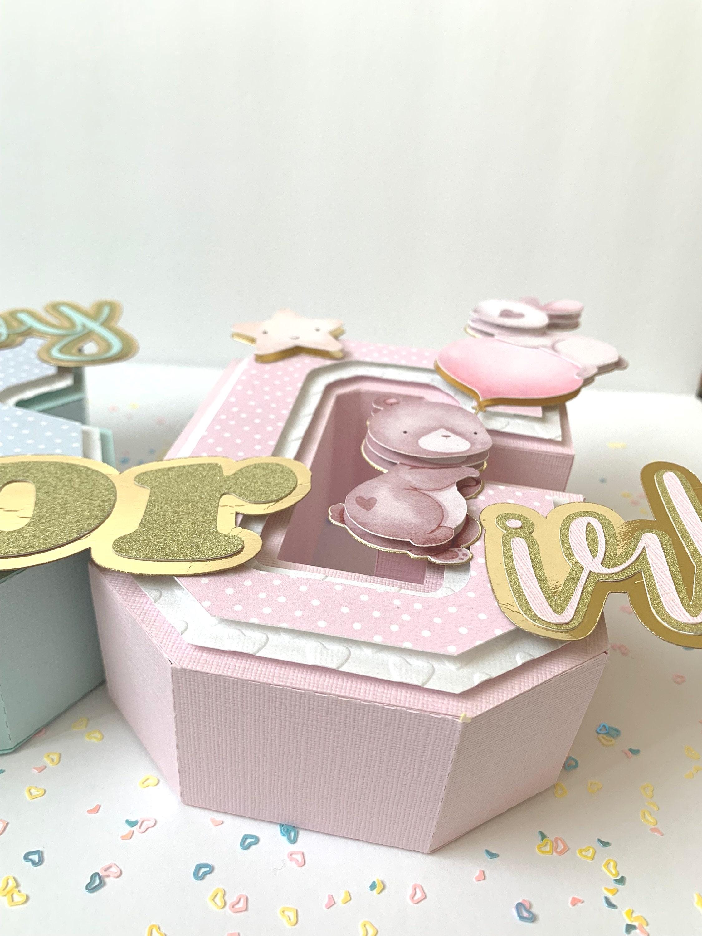 Gender Reveal 3D Letters: Baby Shower Party Decor - Etsy