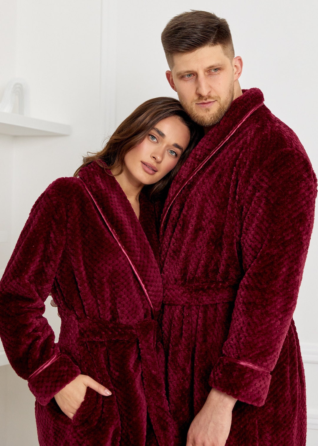 Personalized Spa Bathrobes, Christmas Gift, Mr and Mrs Spa Bathrobes ...