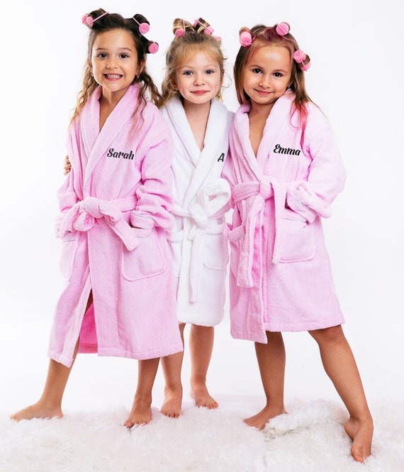 Pink Spa Robes For Girls